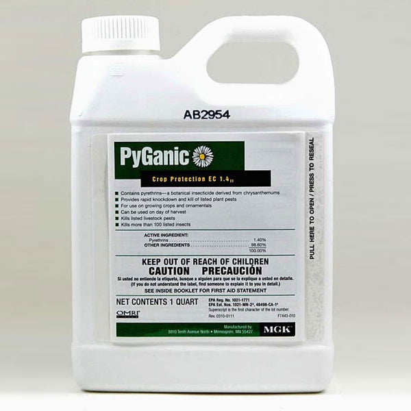 Pyganic Garden 1.4 OMRI listed | Ohio Earth Food Organic Fertilizer